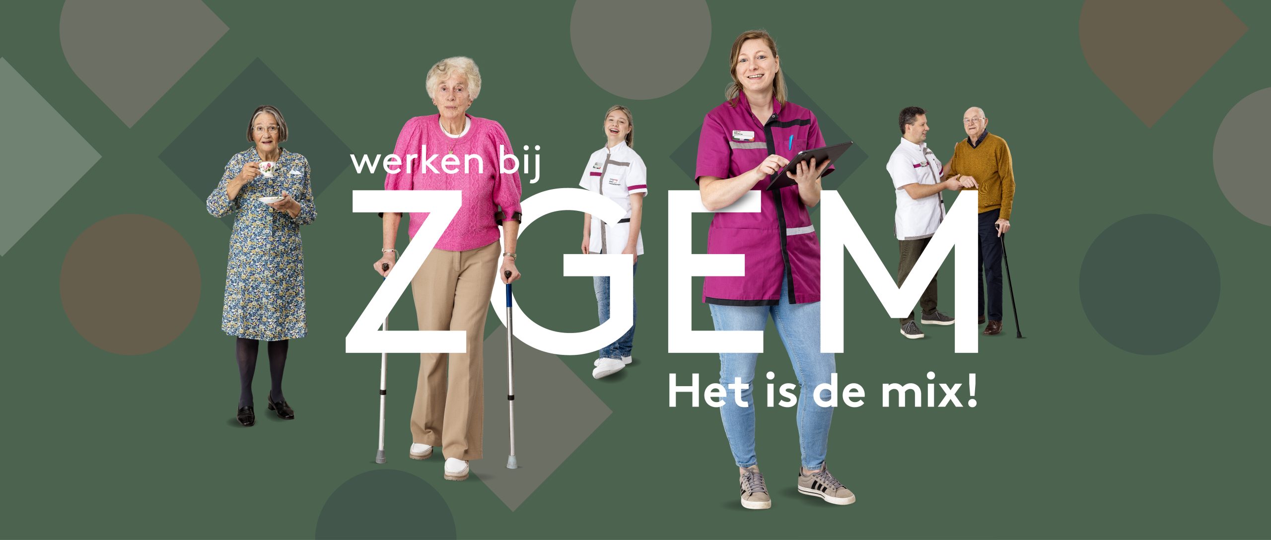 Cliëntondersteuner met doorgroeimogelijkheden tot Helpende Zorg & Welzijn - Werken bij ZGEM